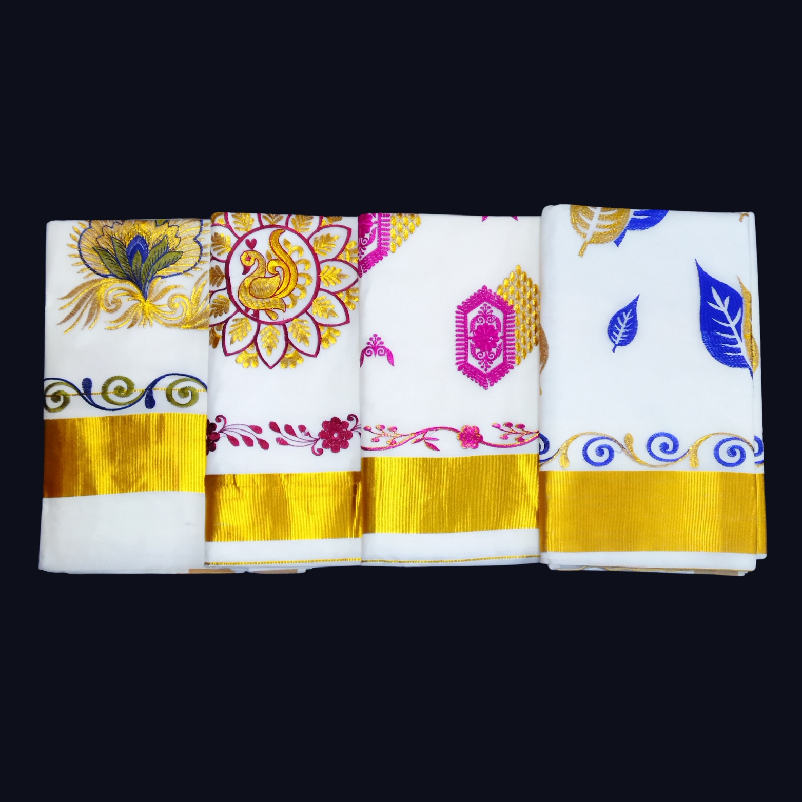 Kerala Saree – 6V3819 – Dhoti.Net